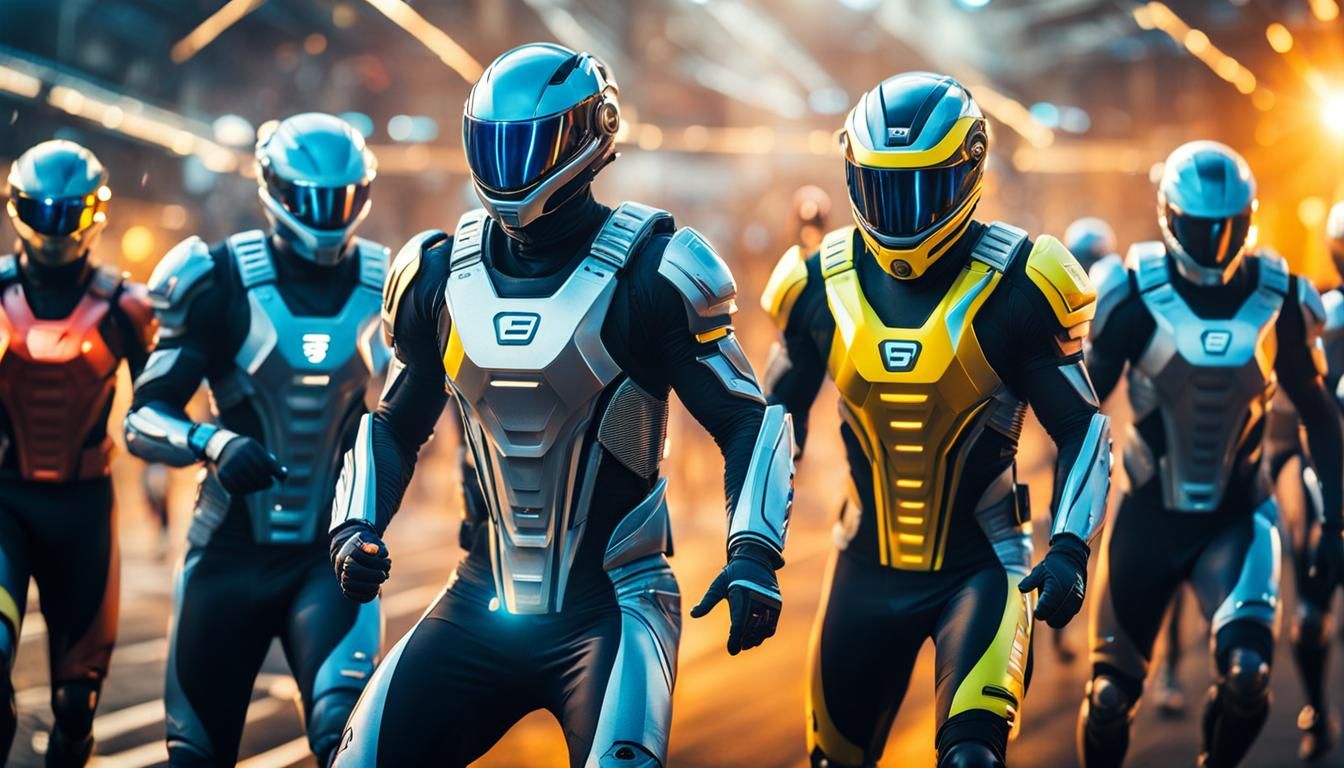 Futuristic sports team - AI Generated Artwork - NightCafe Creator