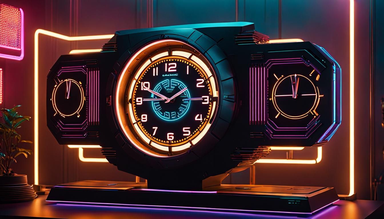 Clock - AI Generated Artwork - NightCafe Creator