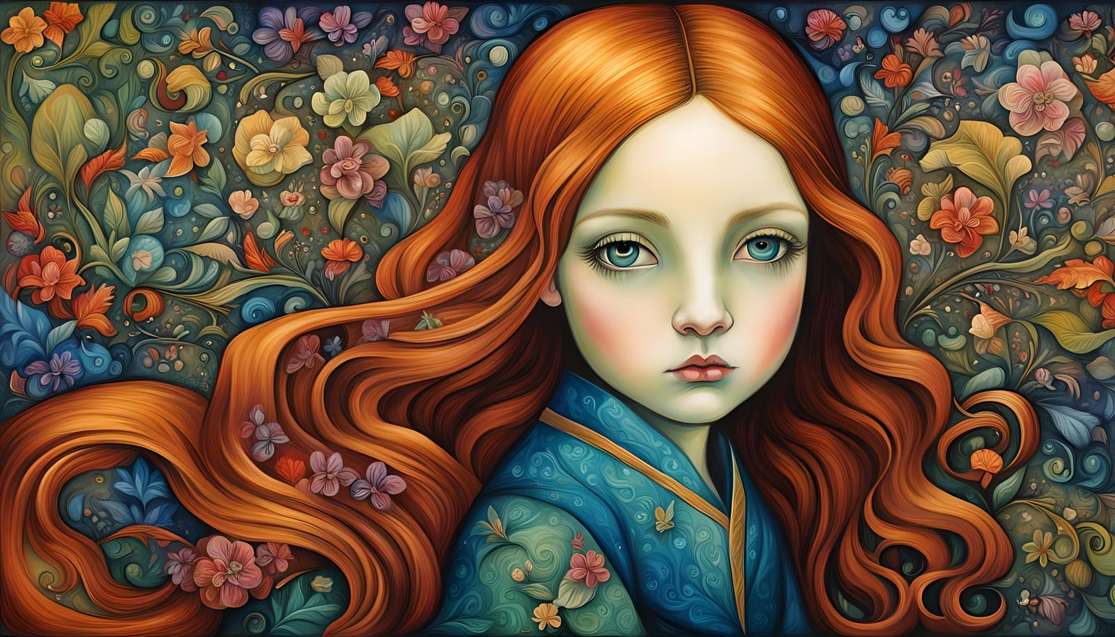 Pre-Raphaelite - AI Generated Artwork - NightCafe Creator