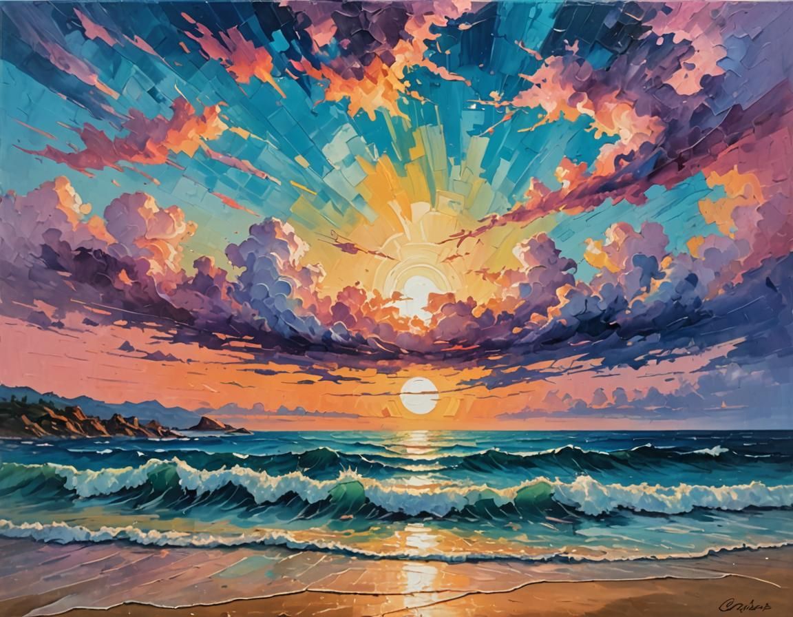 seascape - AI Generated Artwork - NightCafe Creator