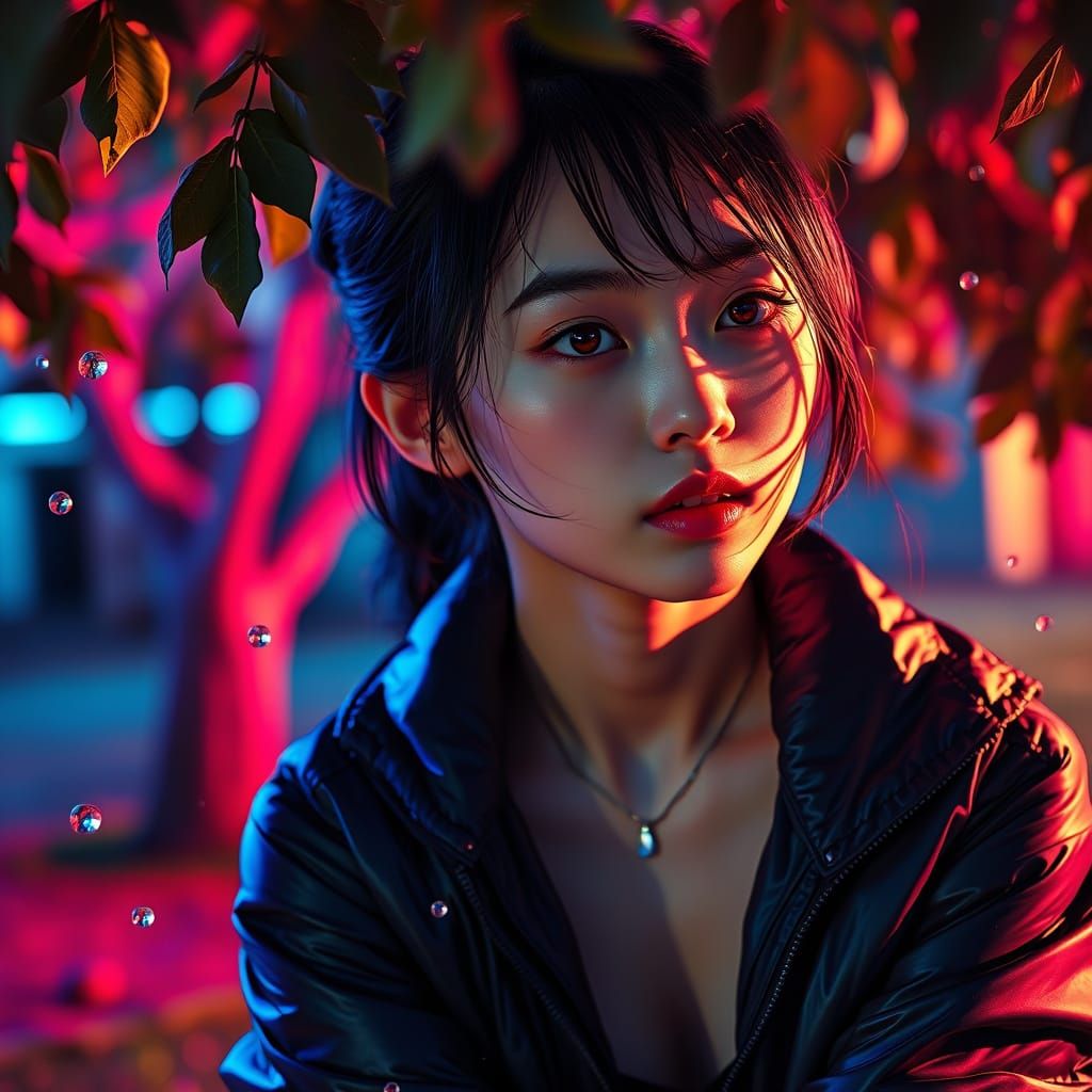 Cyberpunk vibe drawing - Cyberpunk vibe drawing