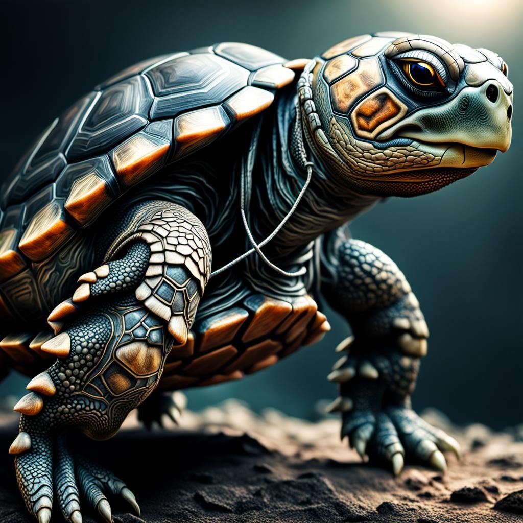 mutant turtle - AI Generated Artwork - NightCafe Creator