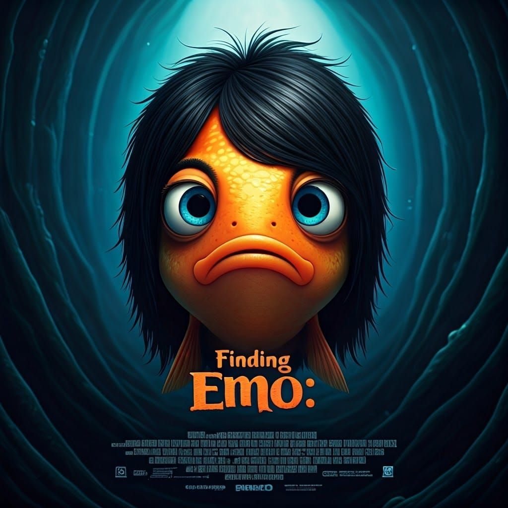 Finding emo - Fantastical Emo Fish Finds Adventure in Dreaml...