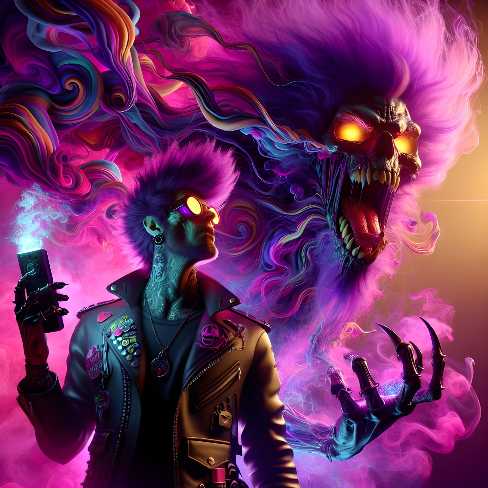 Stand Summoning - AI Generated Artwork - NightCafe Creator