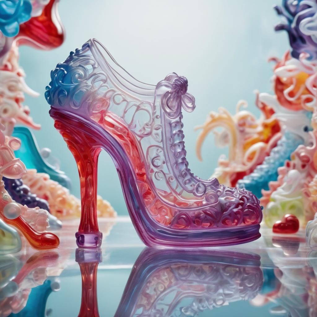 Jelly Shoe - AI Generated Artwork - NightCafe Creator