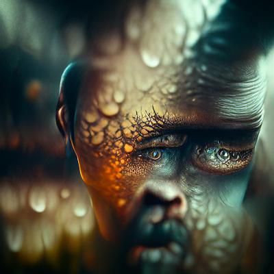 Close up portrait, ambient light, Nikon 15mm f/1.8G, by Lee Jeffries ...