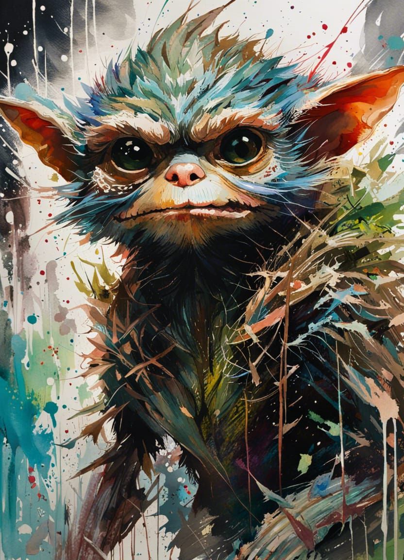 Gremlin_portrait - AI Generated Artwork - NightCafe Creator