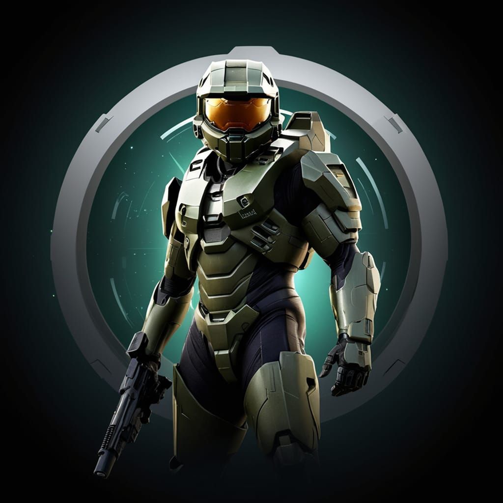 Master Chief John-117 from Halo - AI Generated Artwork - NightCafe Creator