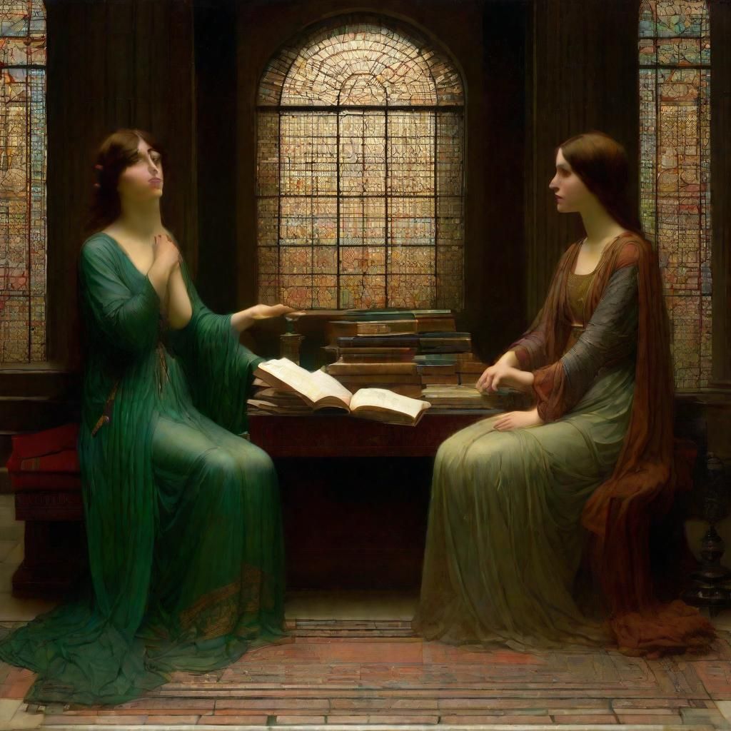 Art by John William Waterhouse, Jean-Léon Gérôme, Pre-Raphaelite ...