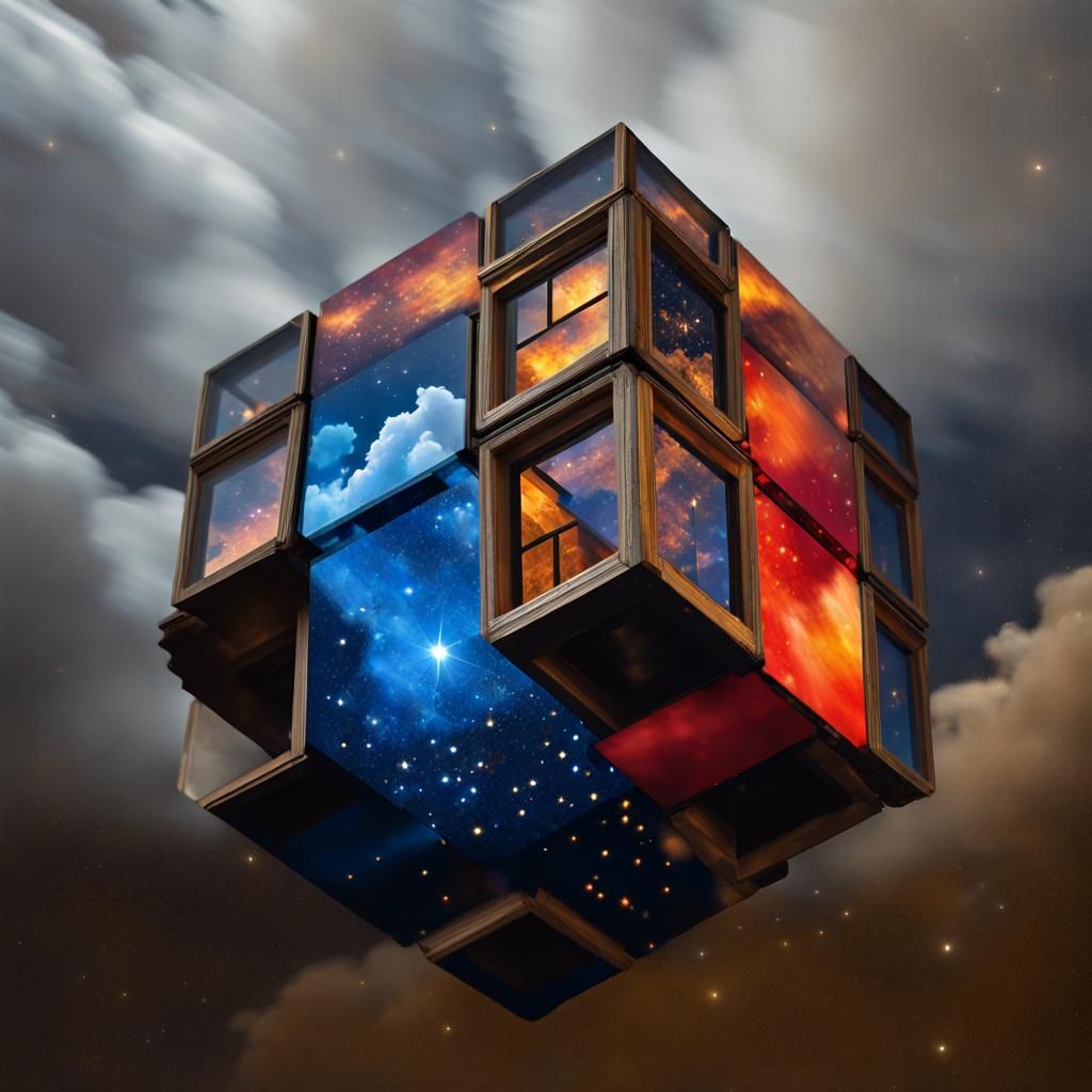 Magic cube - AI Generated Artwork - NightCafe Creator
