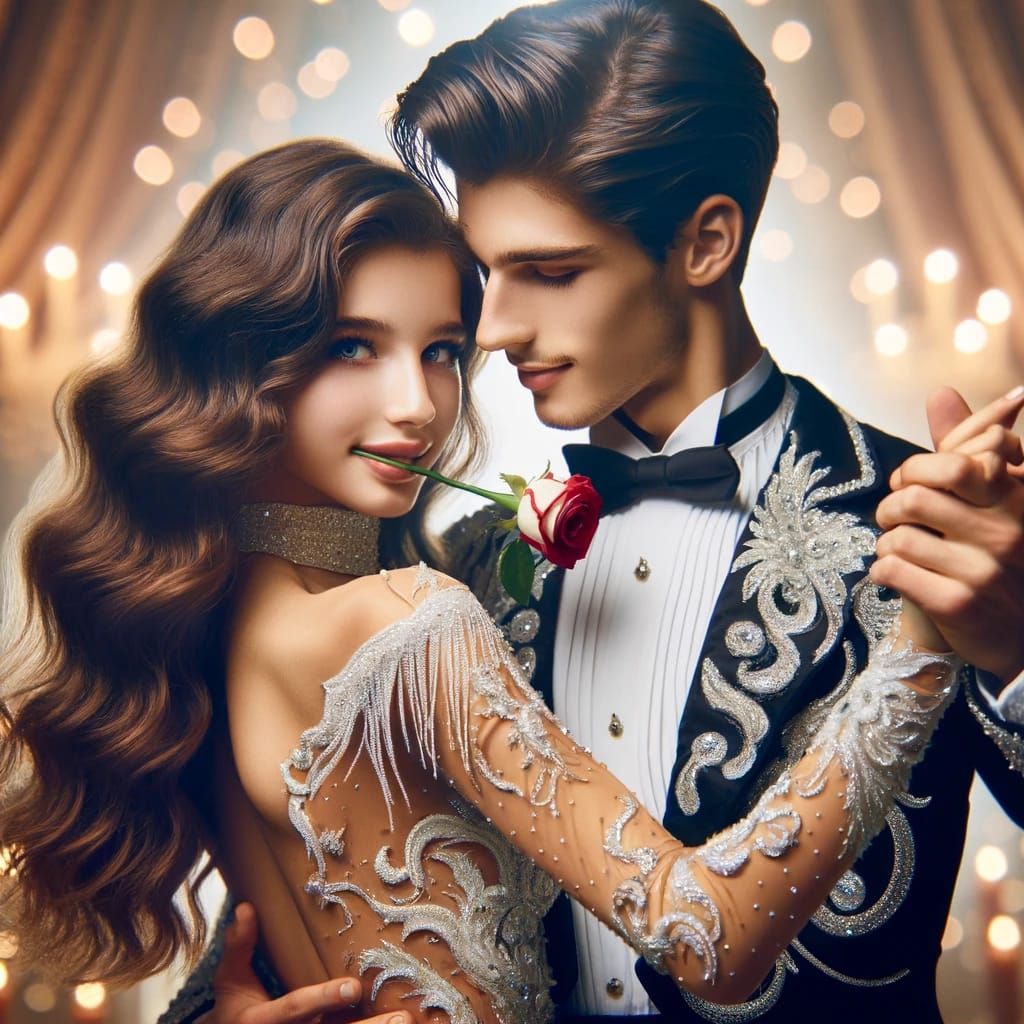 tango rose - AI Generated Artwork - NightCafe Creator