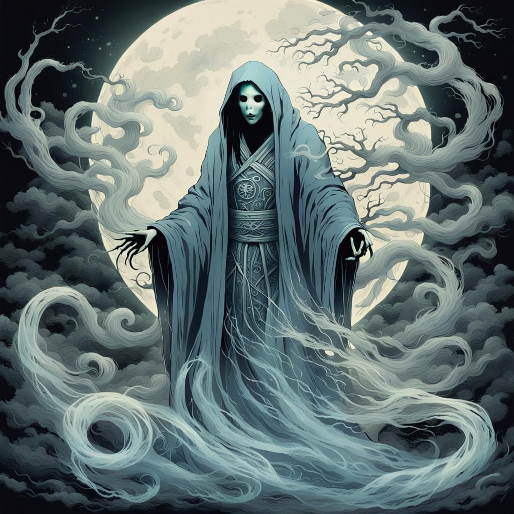 Venture into the eerie depths of Japanese folklore and conjure a spine ...