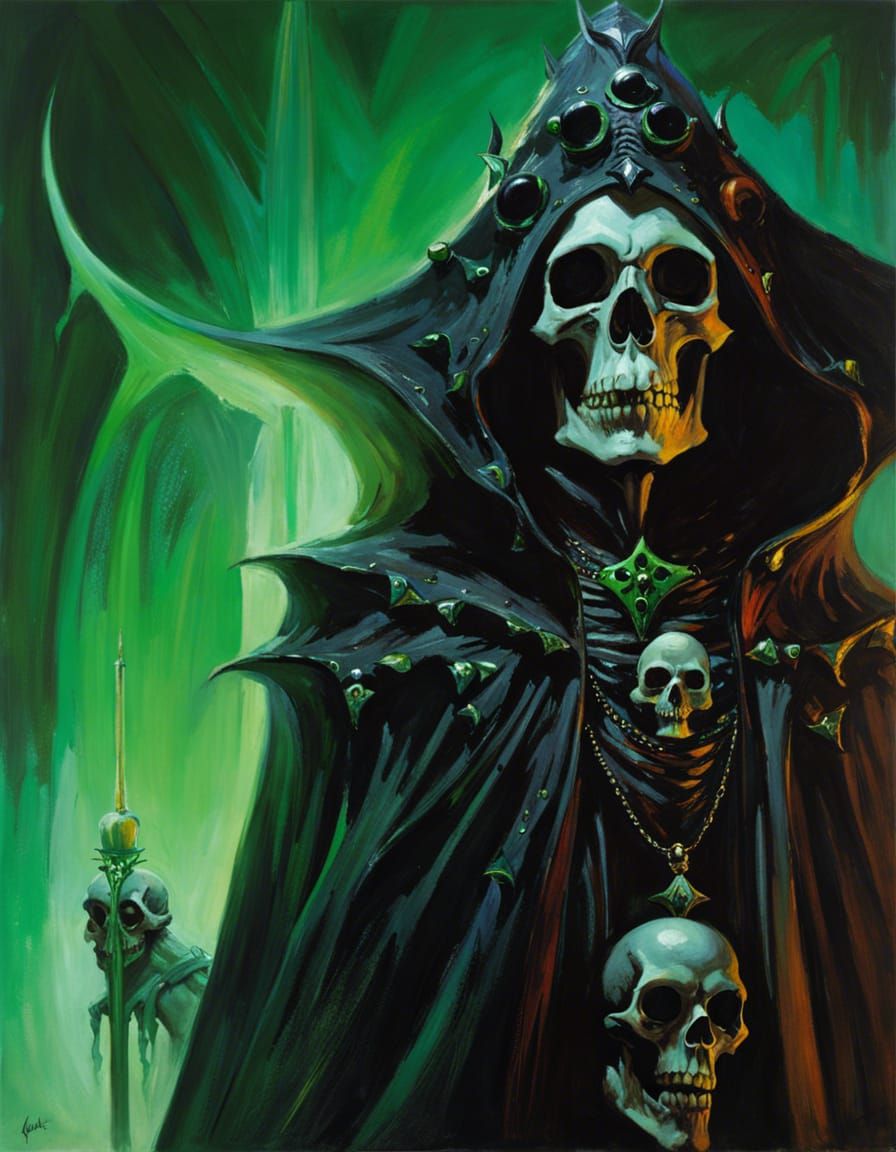 Lich Queen Silana. Ruler of Sirreia 20 - AI Generated Artwork ...