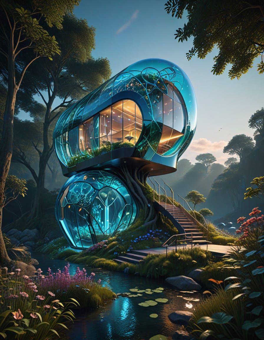 Solarpunk Architecture 1 - Solarpunk Architecture 1