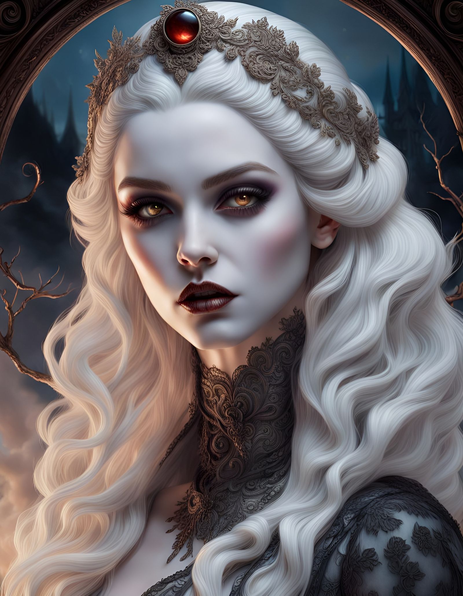 Eclipse Vampire - AI Generated Artwork - NightCafe Creator