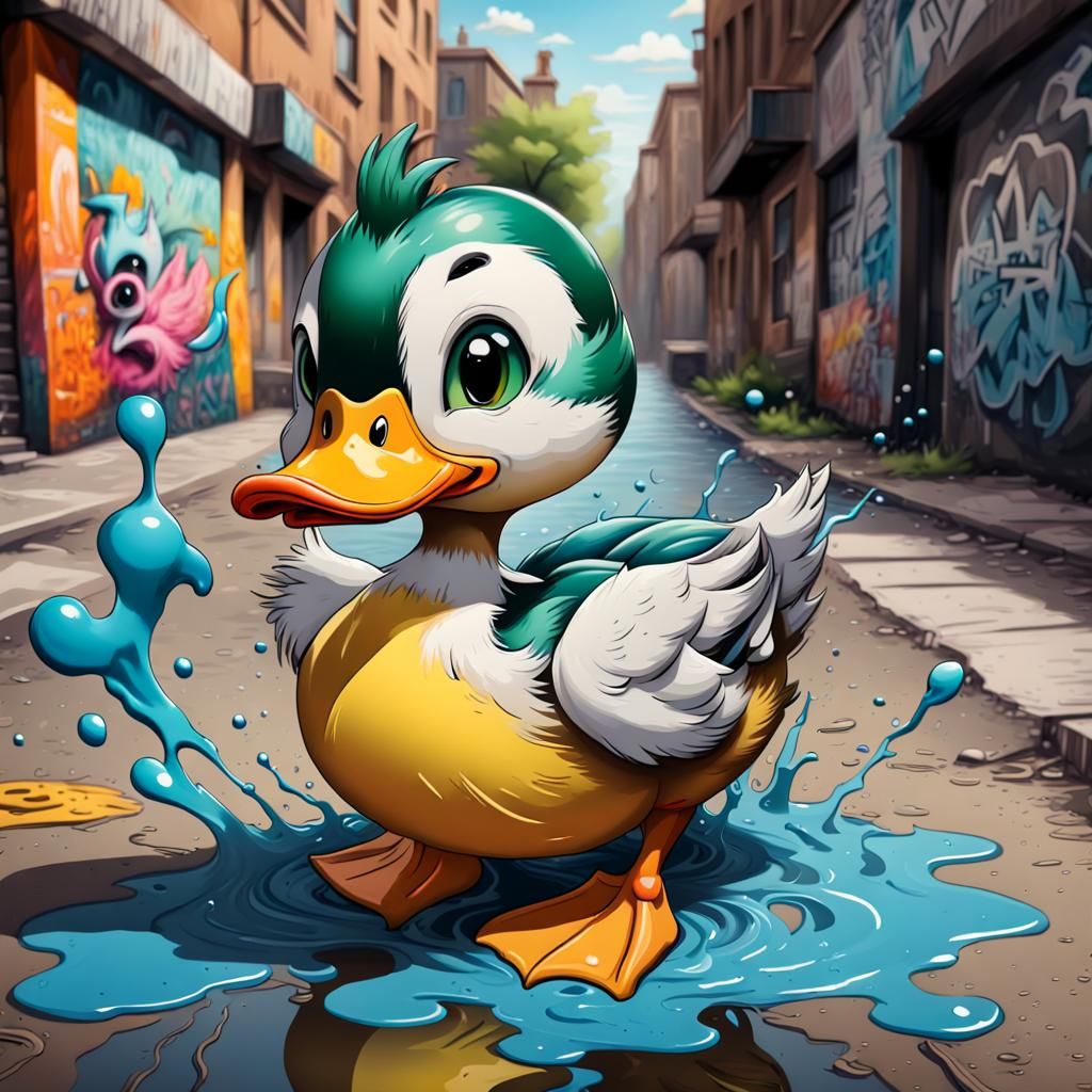 my duck - AI Generated Artwork - NightCafe Creator