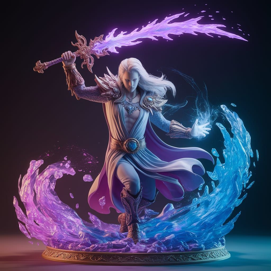 An Elemental Sword forged from Pure ethereal magic.