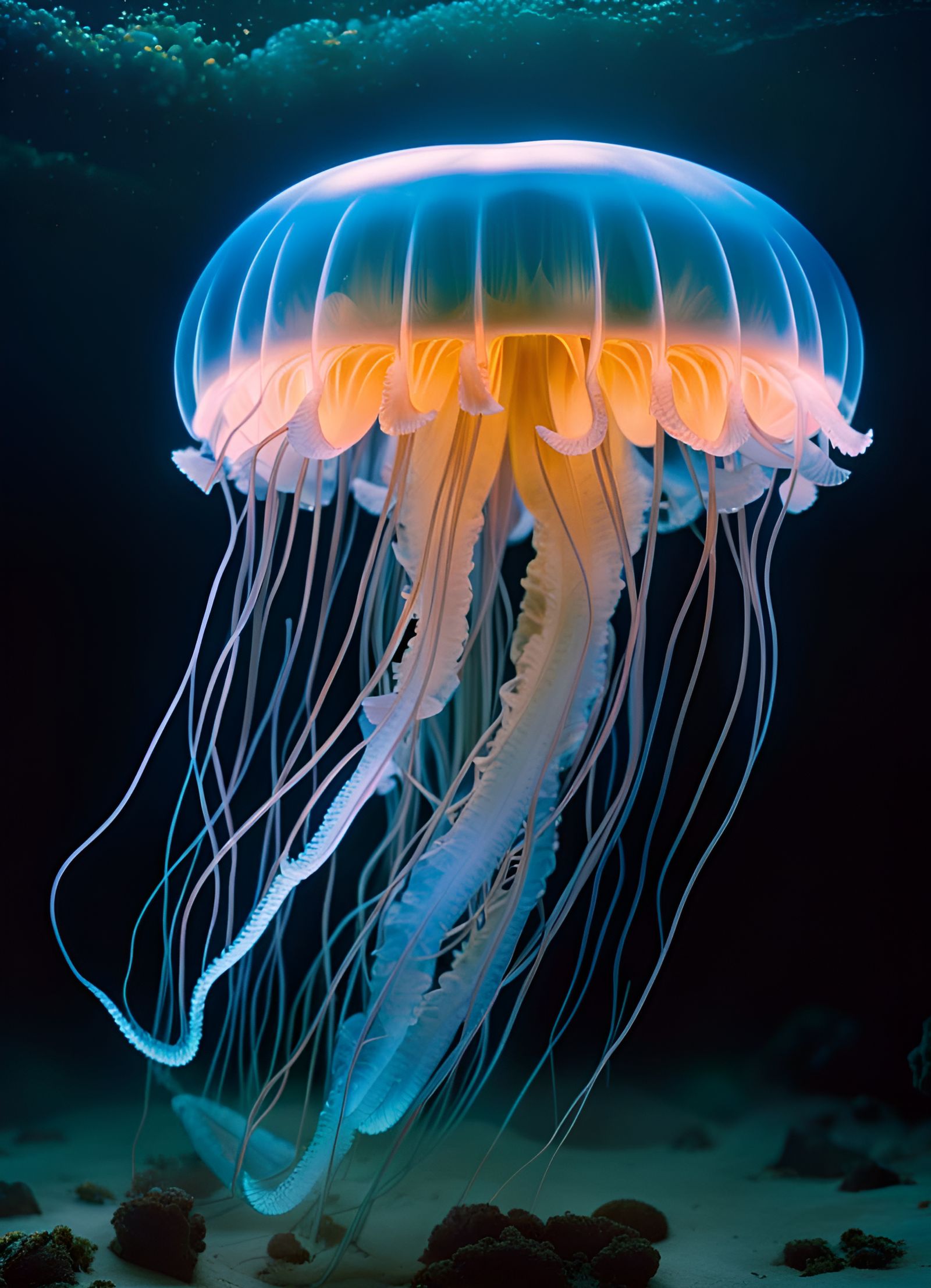 Jellyfish 2 - AI Generated Artwork - NightCafe Creator