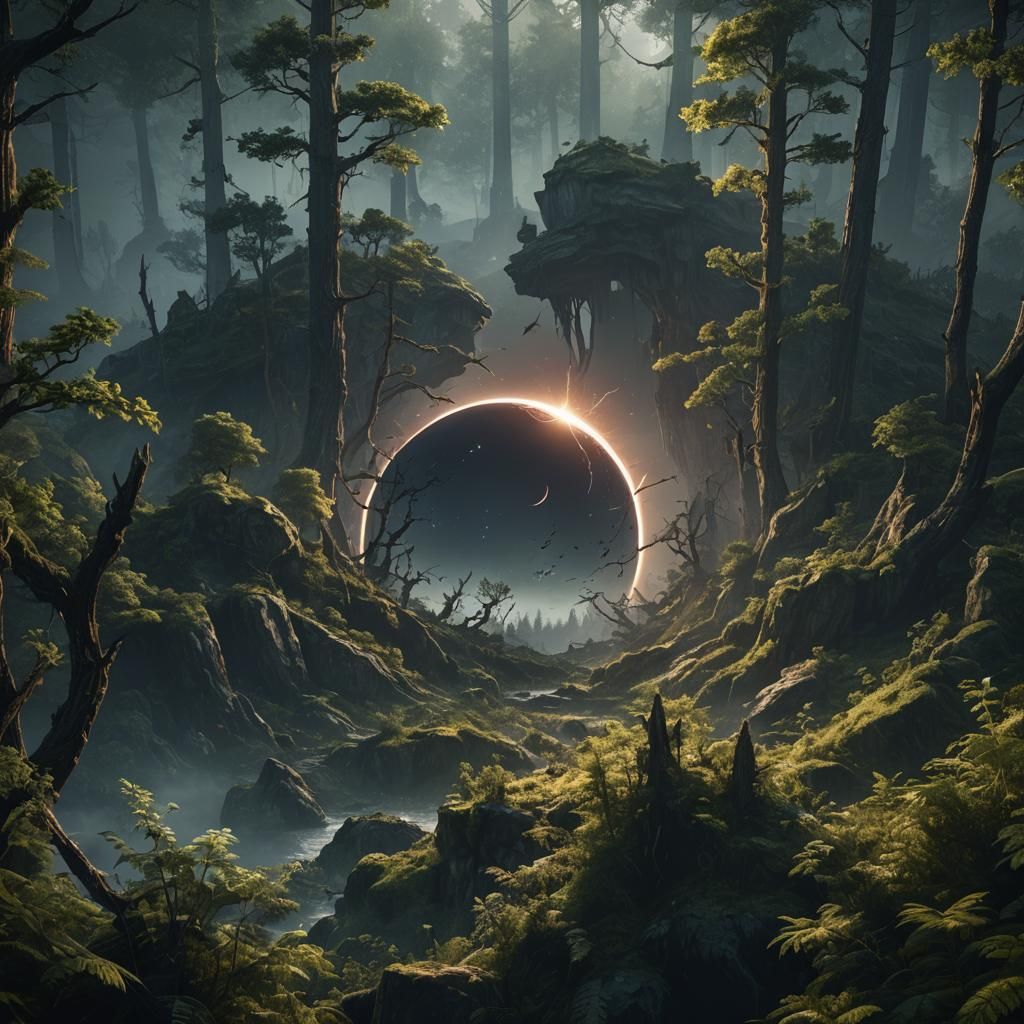 eclipse - AI Generated Artwork - NightCafe Creator