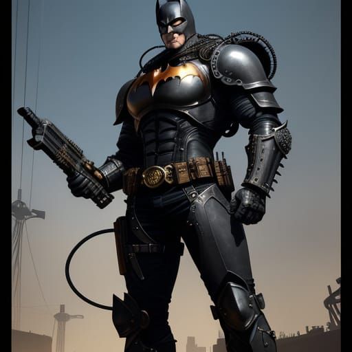 Batman's Depiction of a medieval knight. Heavily armored and heavily ...
