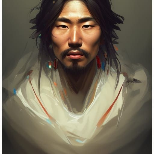 japanese native man - AI Generated Artwork - NightCafe Creator