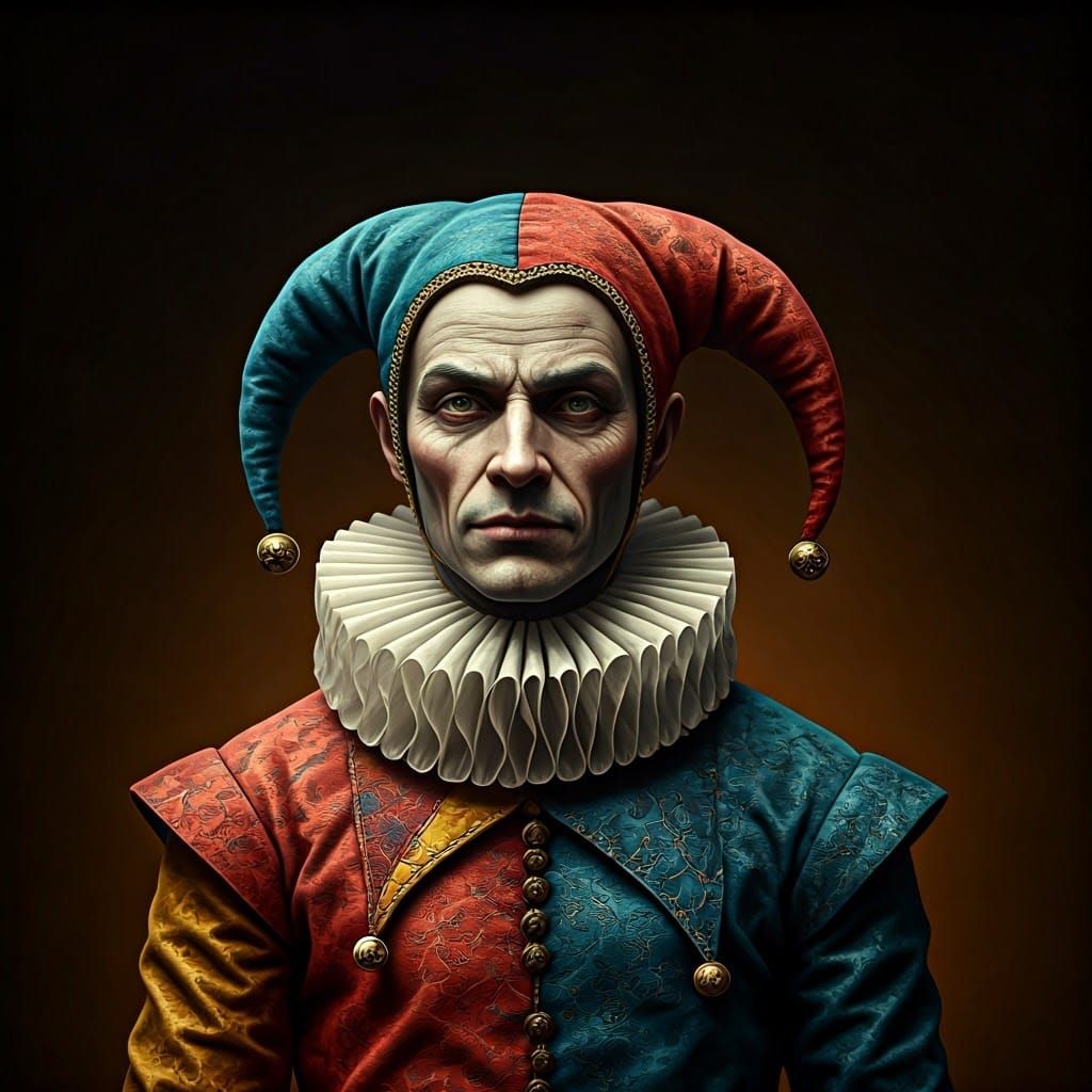 Renaissance-Inspired Diorama of a Jester in Royal ... - AI Art