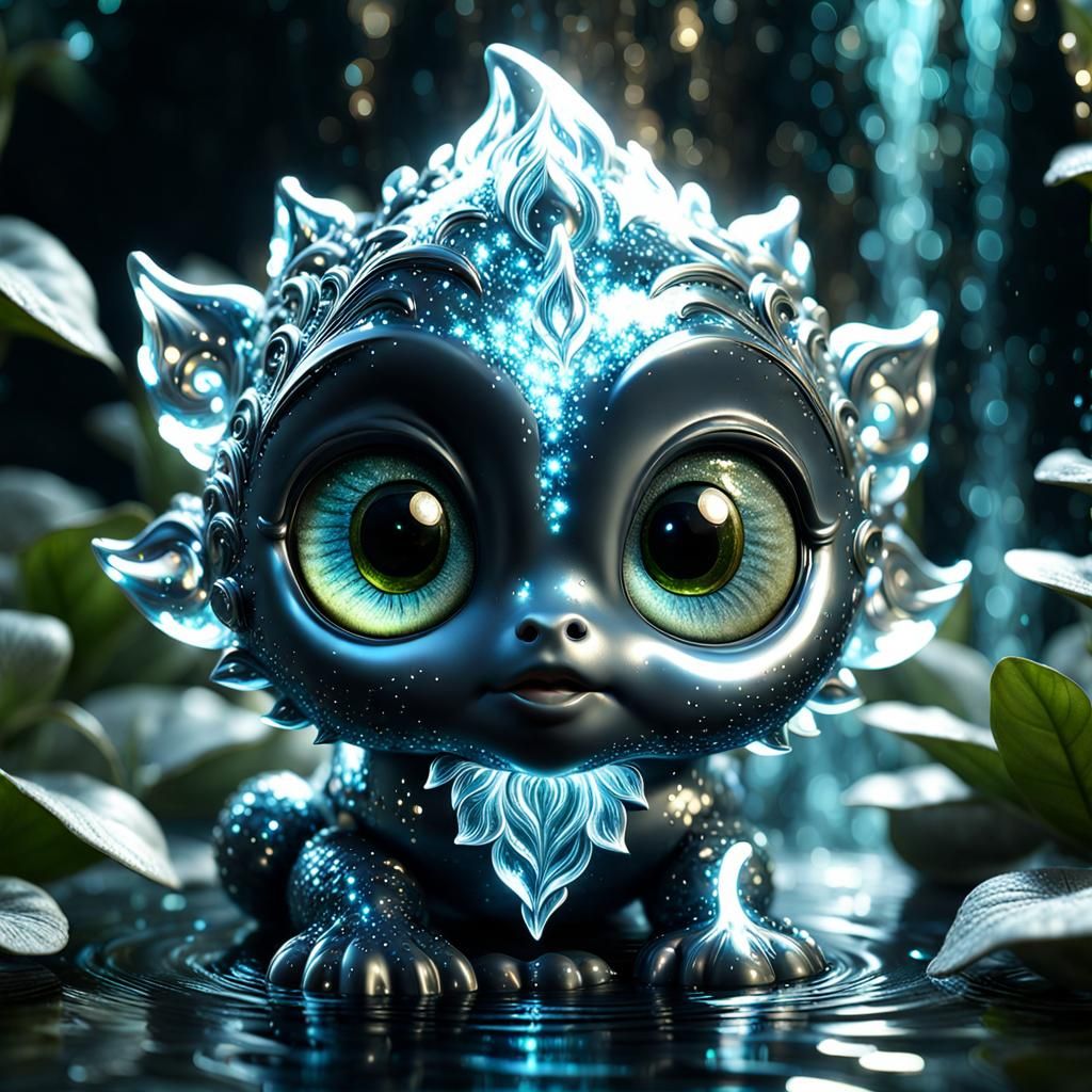 Water Elemental - AI Generated Artwork - NightCafe Creator
