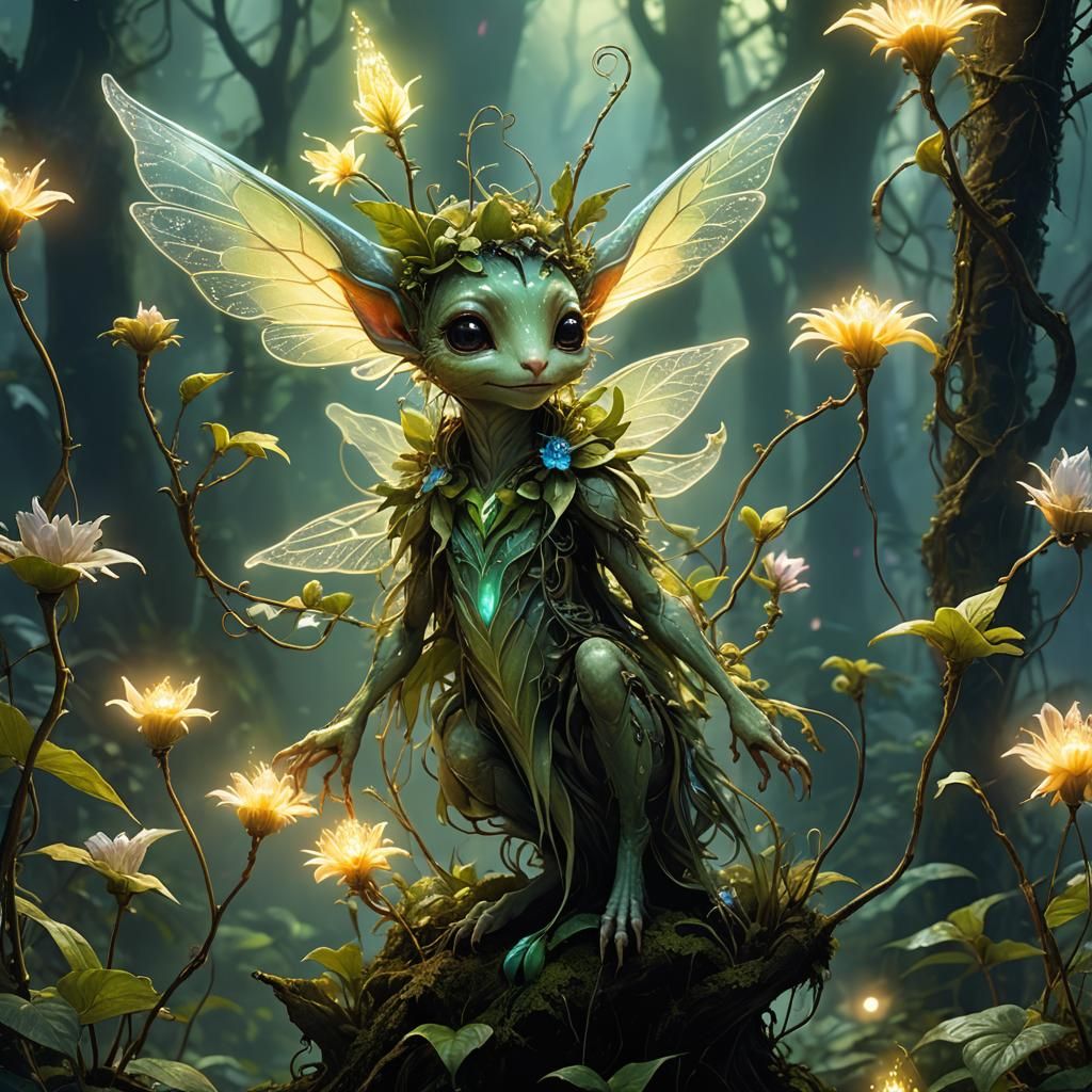 Forest Fae - AI Generated Artwork - NightCafe Creator