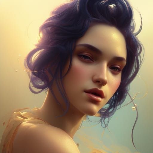 divine feminine beauty - AI Generated Artwork - NightCafe Creator