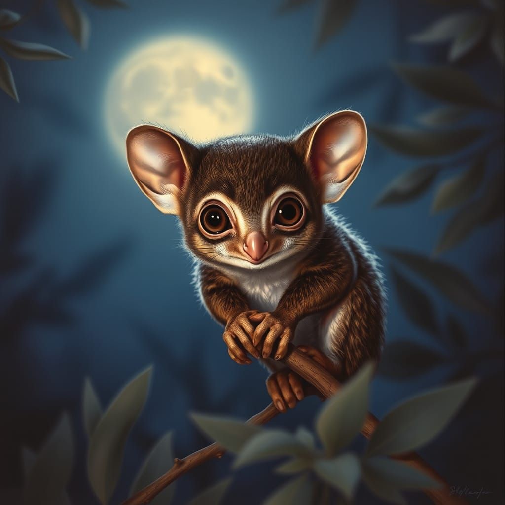 An Australian Bush Baby - An Australian Bush Baby