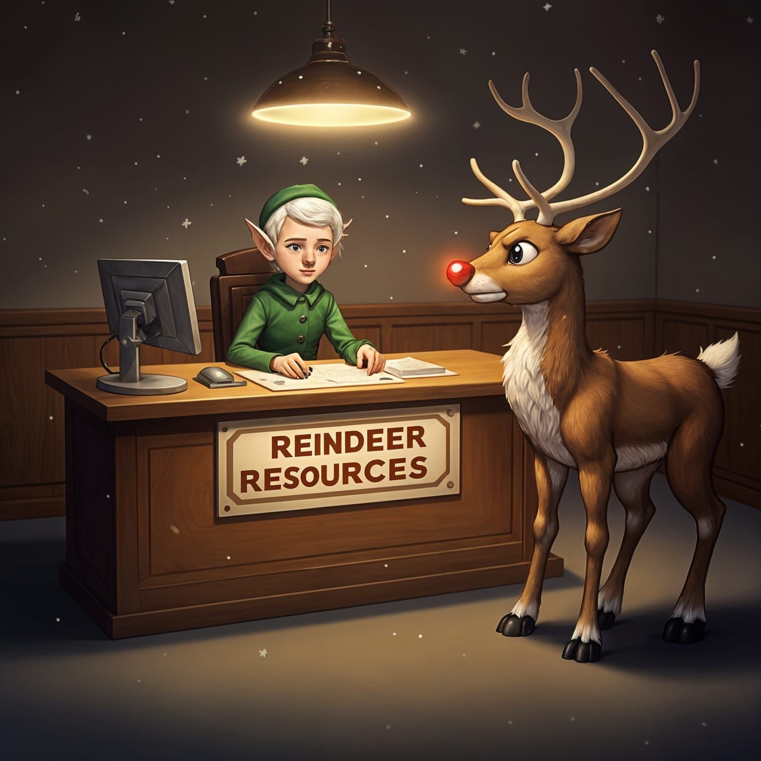 Rudolph Files A Workplace Harassment Complaint