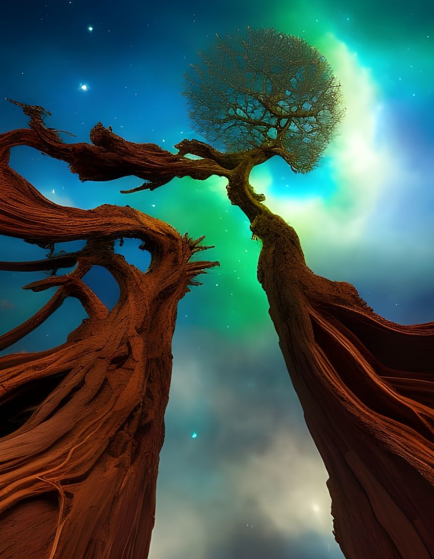 Exploding Starscapes - AI Generated Artwork - NightCafe Creator