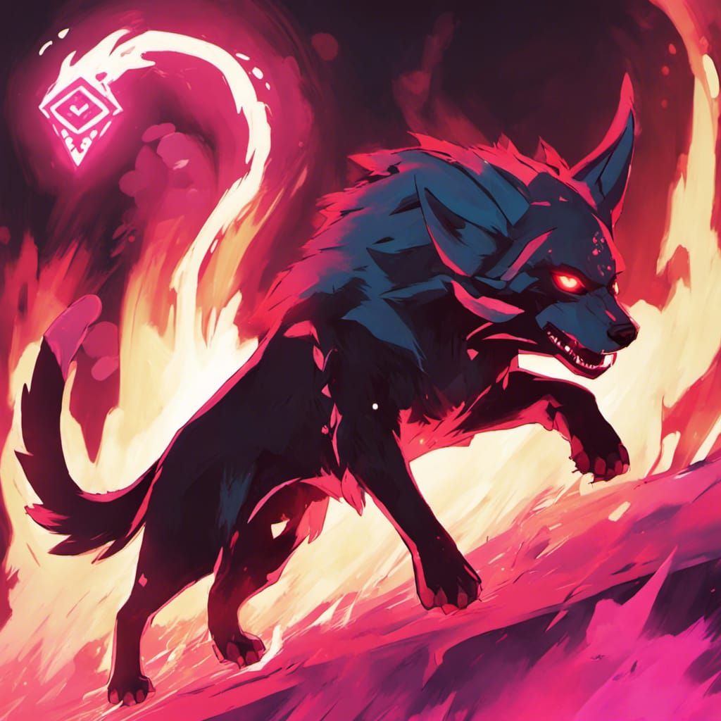 Hellhound - AI Generated Artwork - NightCafe Creator