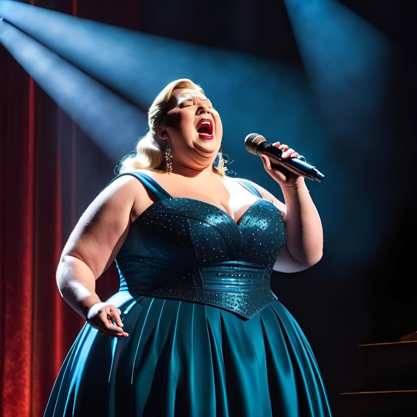 It's Not Over Until the Fat Lady Sings - AI Generated Artwork ...