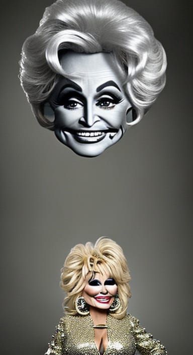 Photograph portrait of Dolly Parton is Master Yoda. - AI Generated ...