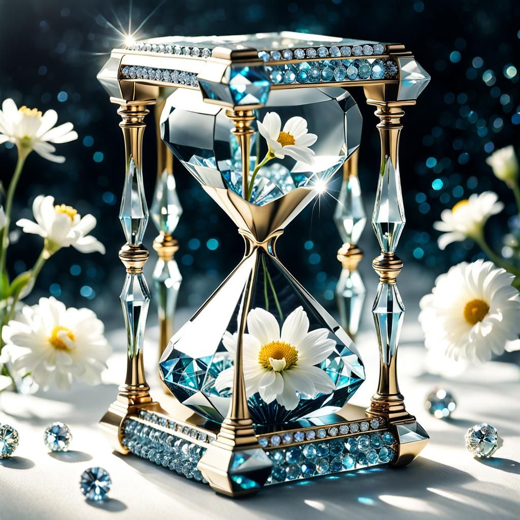 Diamonds Hourglass