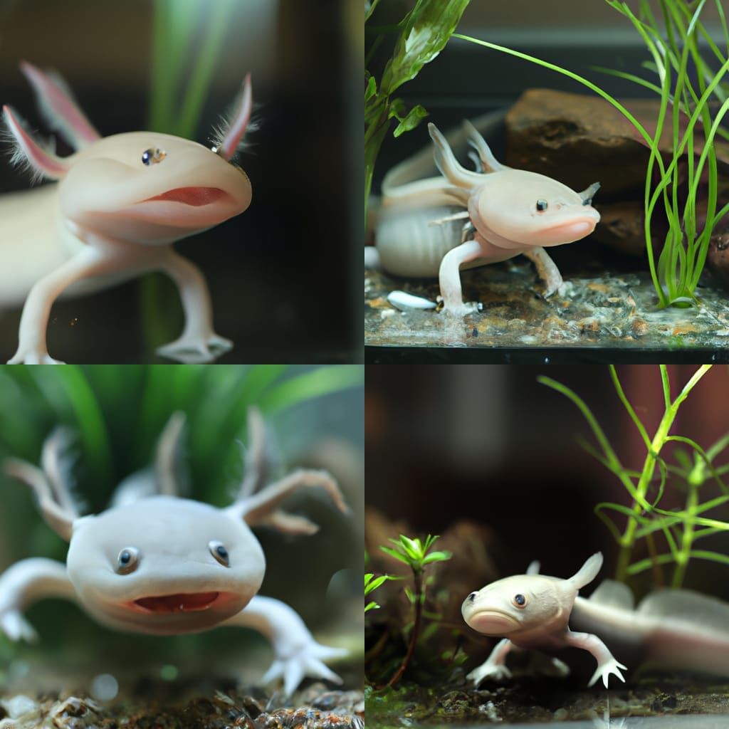 Axolotl - AI Generated Artwork - NightCafe Creator