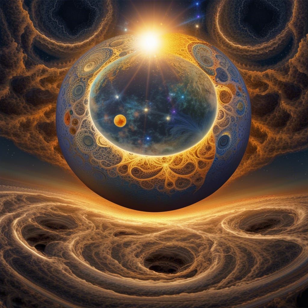 Celestial Spheres 3 - AI Generated Artwork - NightCafe Creator