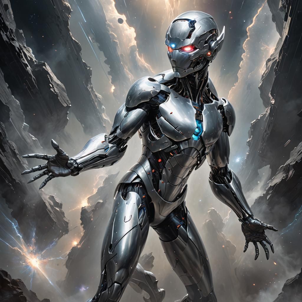 Cyborg Tracking - AI Generated Artwork - NightCafe Creator