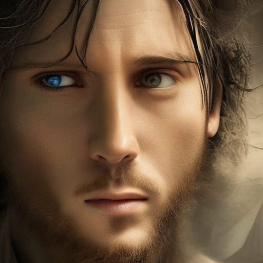 The beautiful face of a man - AI Generated Artwork - NightCafe Creator