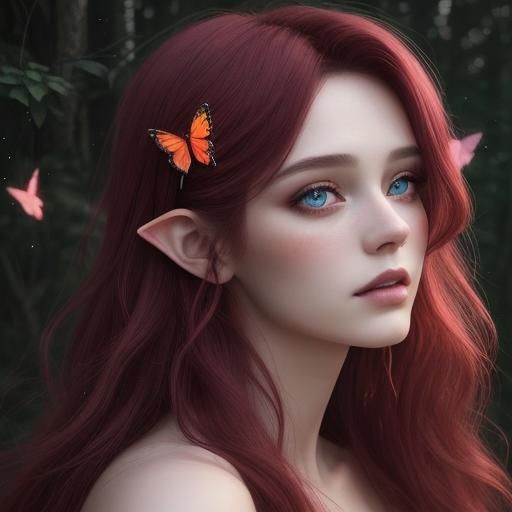 closeup head and shoulders portrait fae male in the night" muscular ...