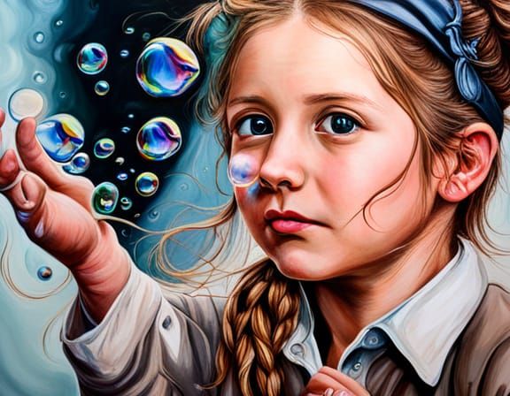 Bubbles - AI Generated Artwork - NightCafe Creator