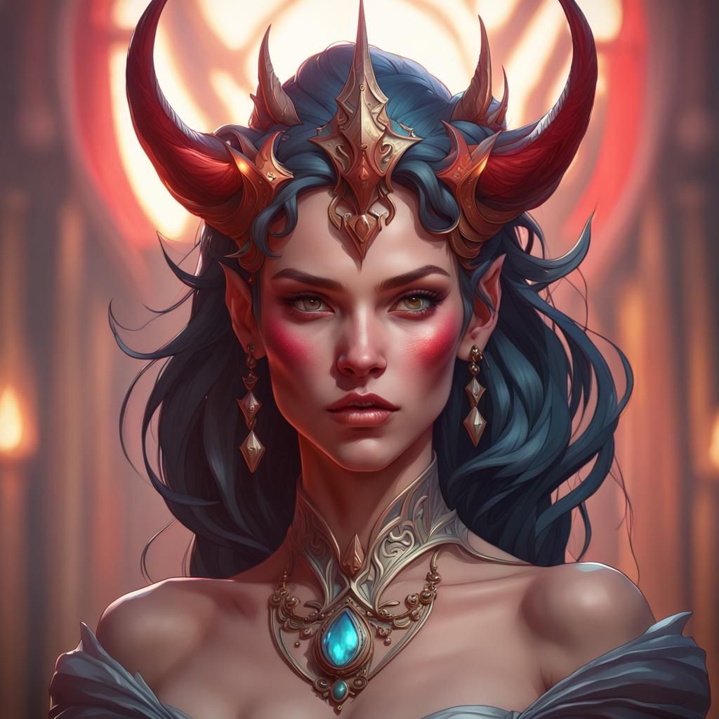 Devil Princess - AI Generated Artwork - NightCafe Creator