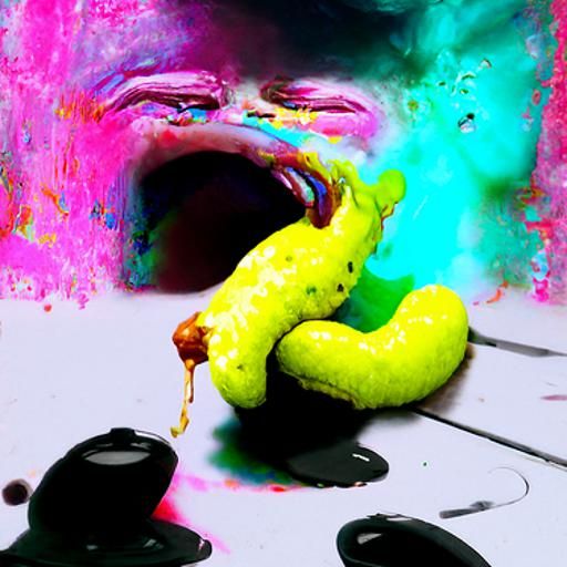 vomit - AI Generated Artwork - NightCafe Creator
