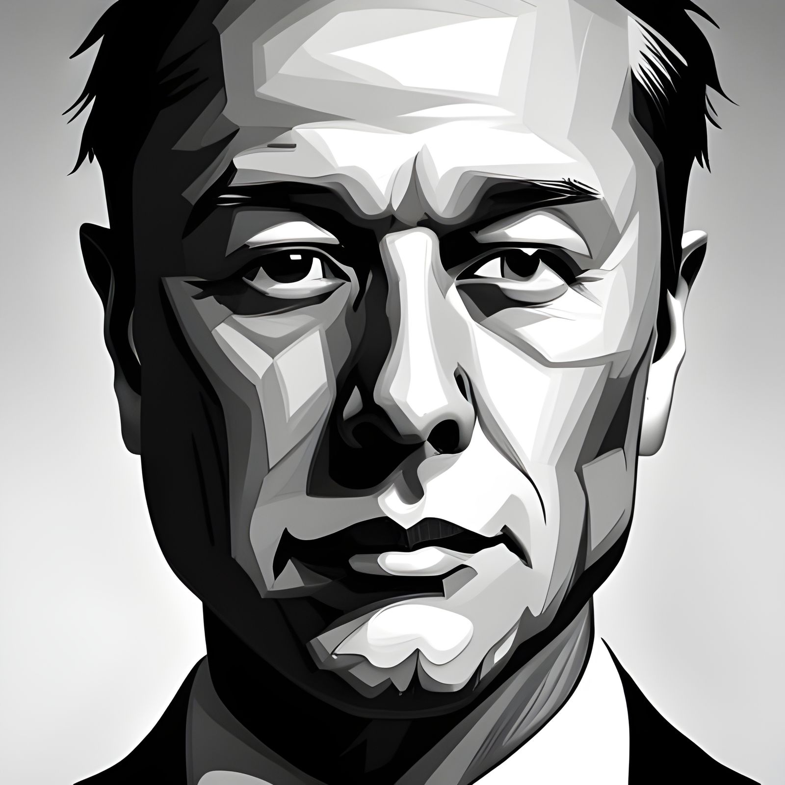 Musk drawing - AI Generated Artwork - NightCafe Creator