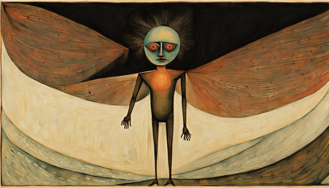 Cyclops is a witch flying in the darkness. By Francis Bacon and Paul ...