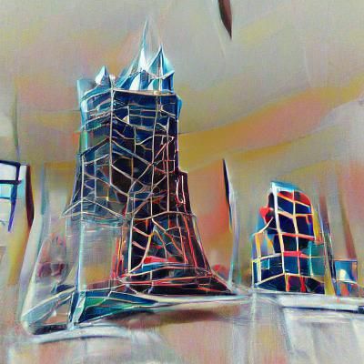 Sturdy towers of glass and steel, such wonders catch my eye and feel, a ...