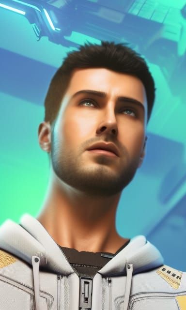 Cyber Runner - AI Generated Artwork - NightCafe Creator