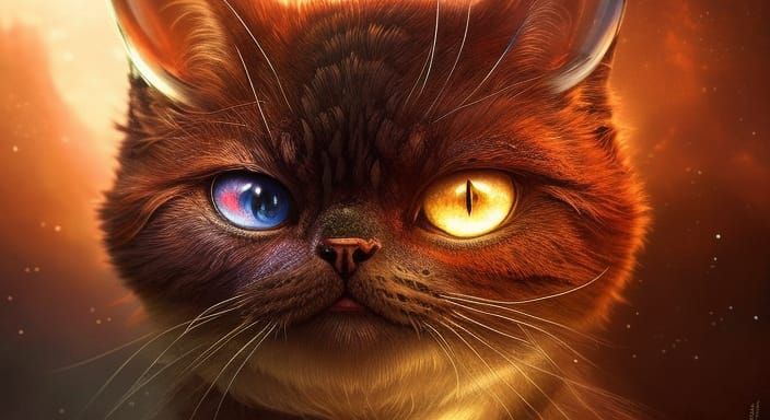 Alien Cat - AI Generated Artwork - NightCafe Creator