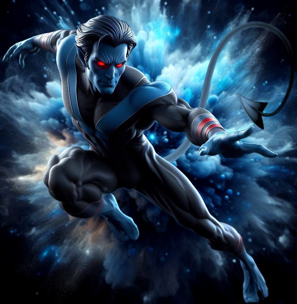 X-Men Nightcrawler - AI Generated Artwork - NightCafe Creator